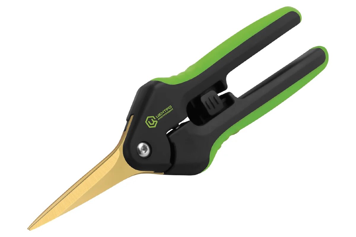 ЦентроИнструмент TITANIUM Ножницы садовые 165 мм, 2-компонентные рукоятки