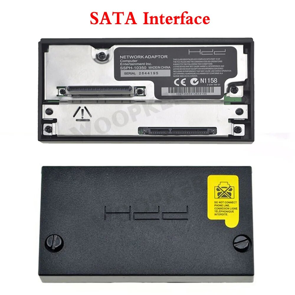 SATA Network Adapter для PS2, черный