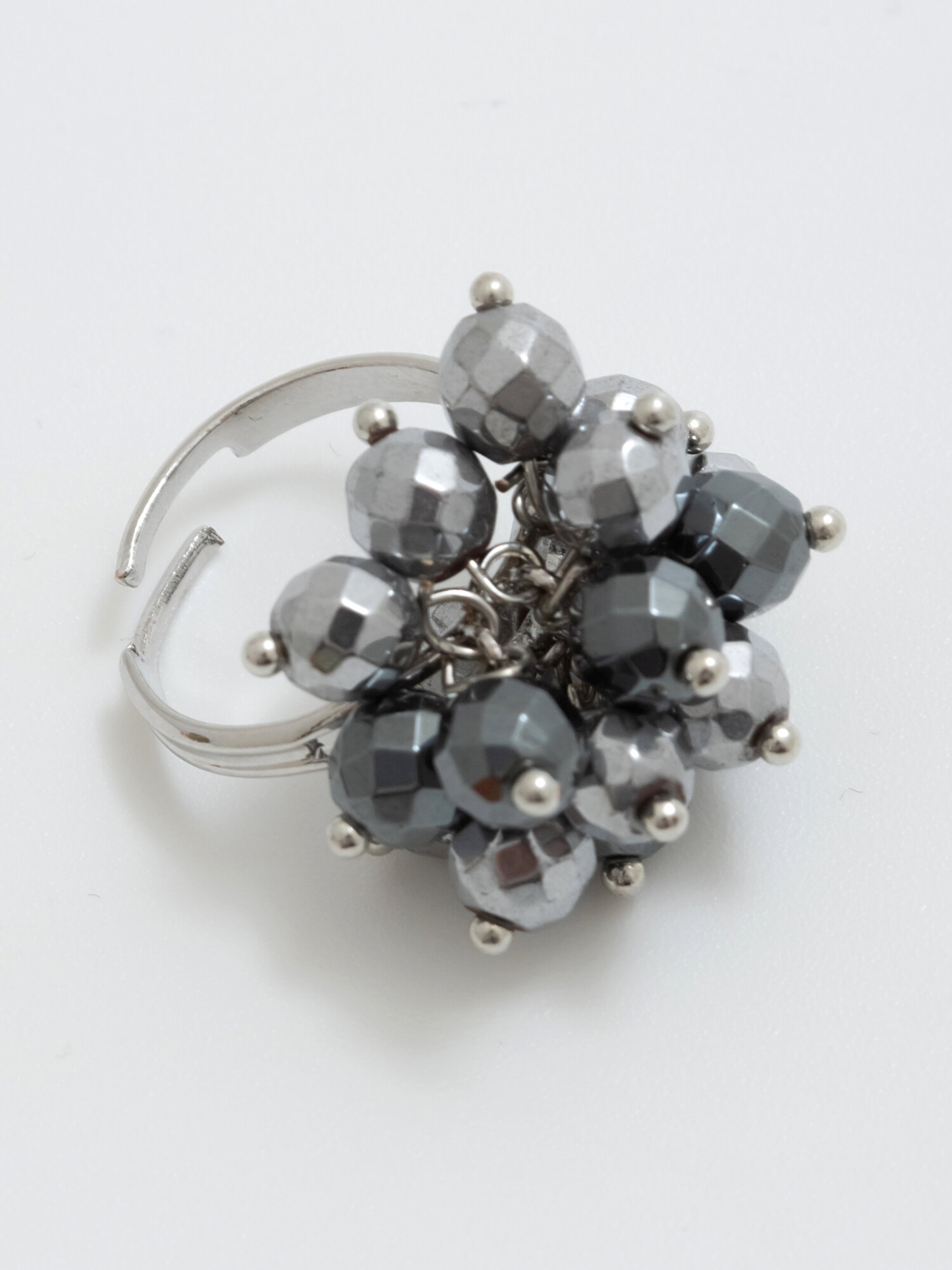 Кольцо-кулон, гематит