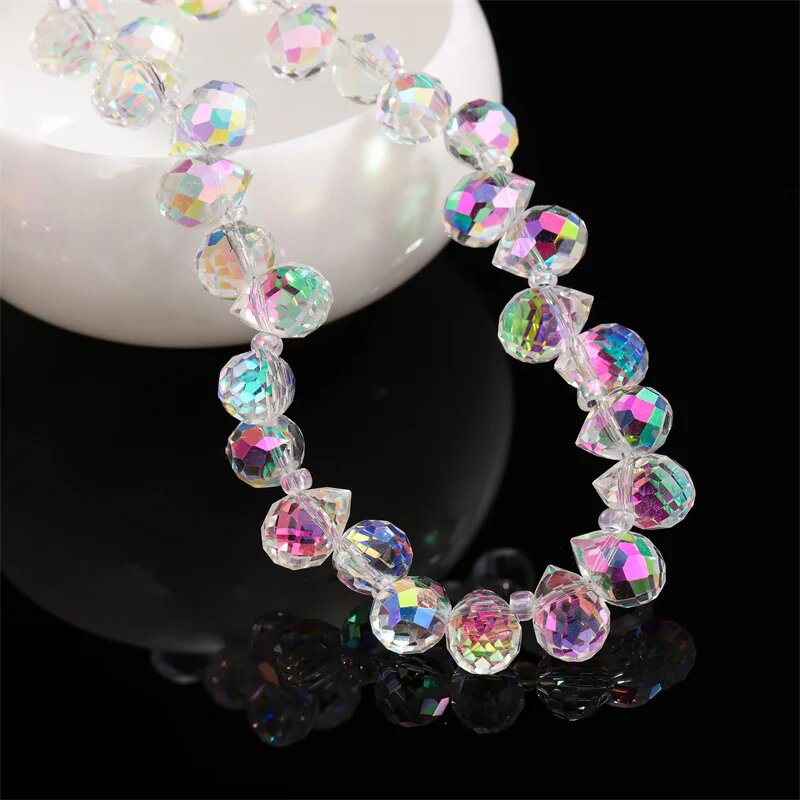 Австрийские хрустальные бусины клубничные 8 мм 50pcs, 6