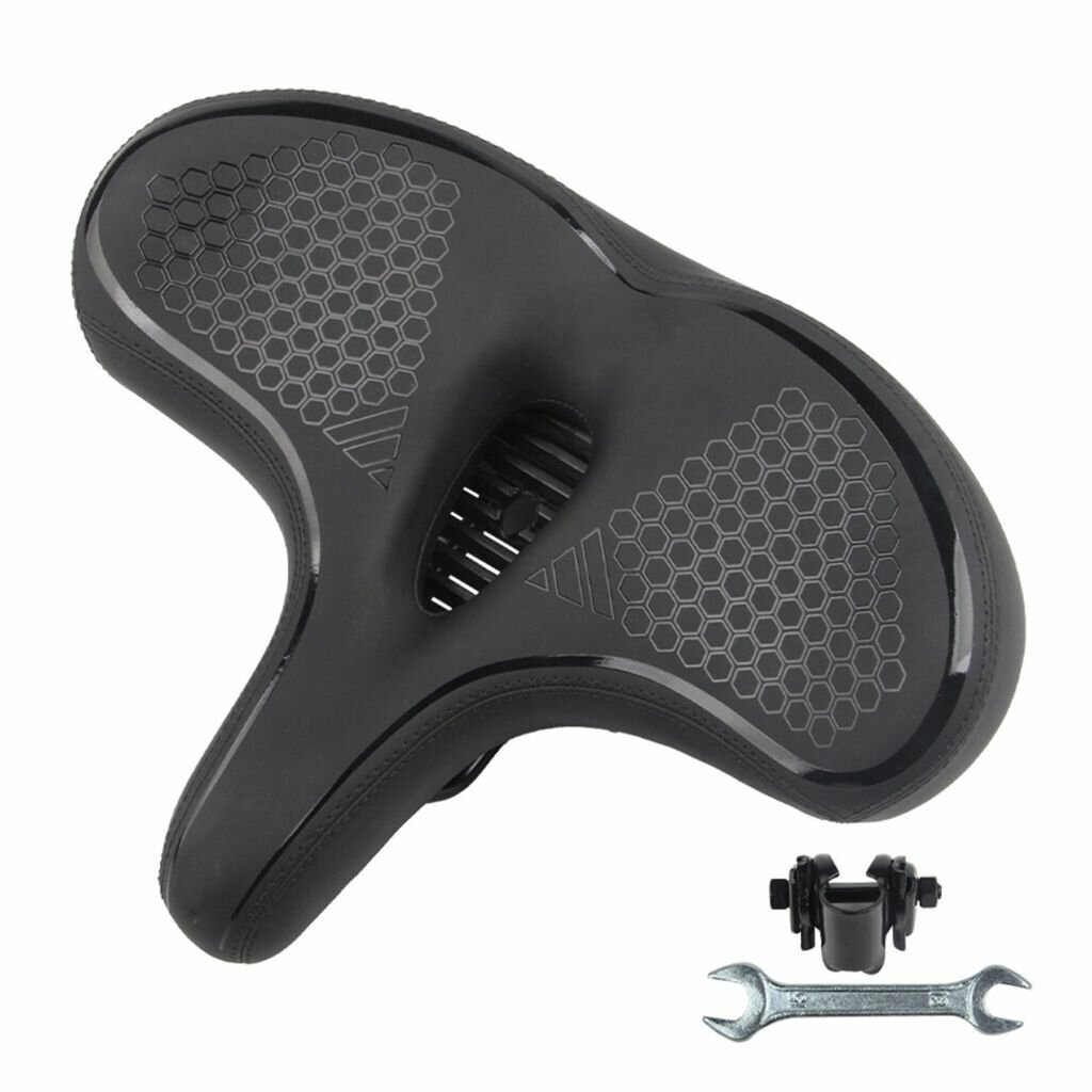 Велосипедное седло, Увеличенное амортизирующее седло для горного велосипеда - 2024101, 1 комплект