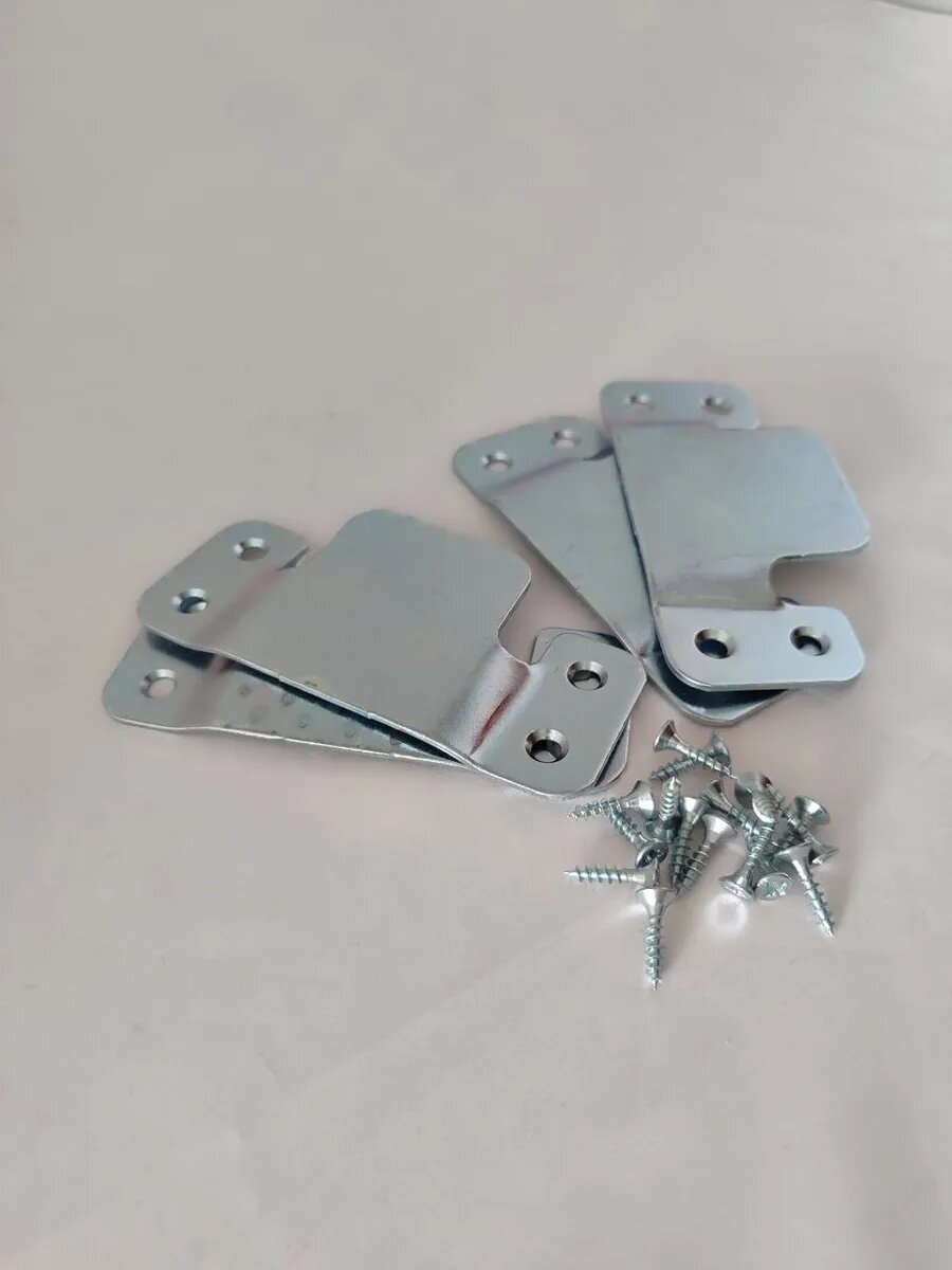 Гребенки мебельные стальные, высота 50 мм 379/ 4 штуки для крепления.