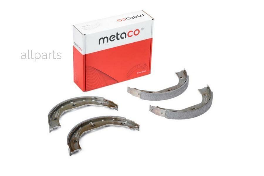 METACO 3030-033 Колодки ручного тормоза к-кт BMW 3-серия E90/E91 (2005-2012), BMW 5-серия E39 (1995-2003)