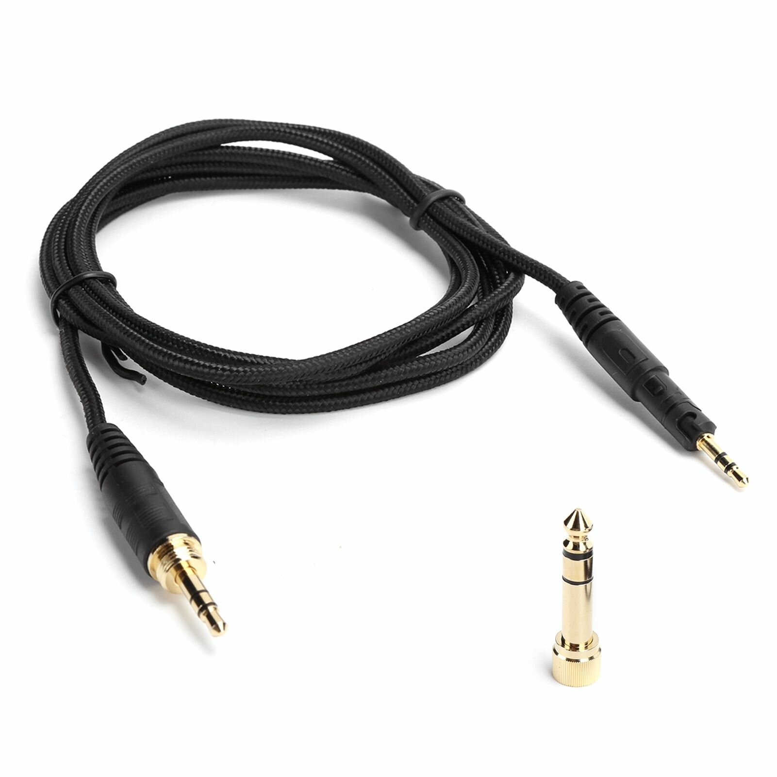 Оплетка кабеля AUX для замены на Audio-Technica ATH-M50x/M40x
