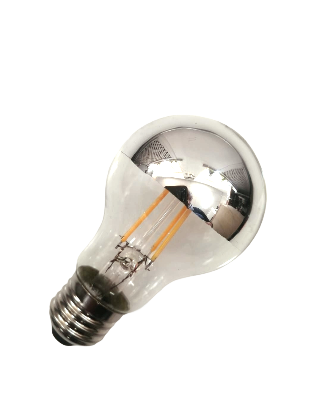 Лампа светодиодная E27 Ledvance-Osram LED CLAS A 50 MIRROR S P 6.5W/827 230V FIL E27 650Lm d60*105мм, зеркальн, 1 штука