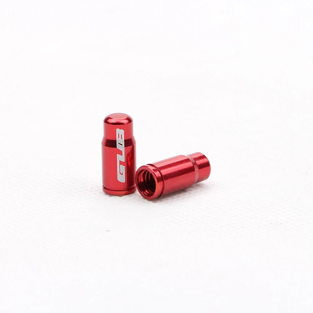 Колпачки для клапанов GUB 2 шт. Schrader/Presta Красный, 2PCS Presta Red