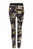 Легинсы Versace Jeans Couture, размер 40, черный