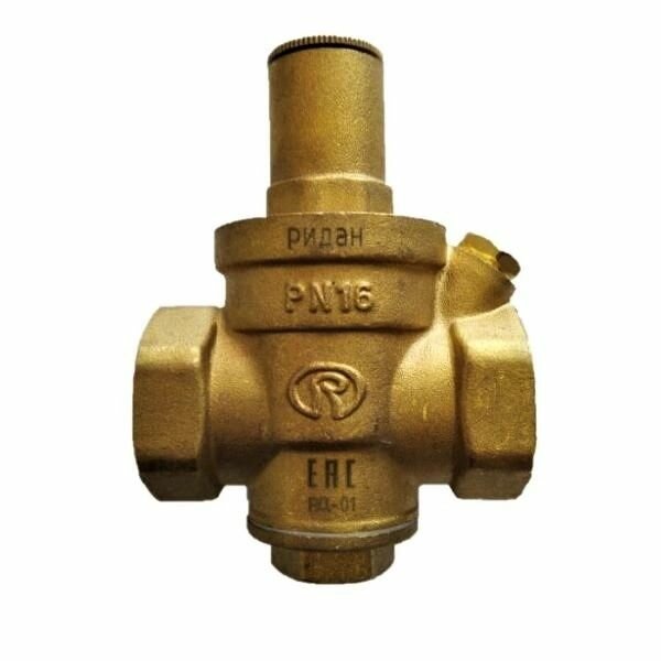 Клапан редукционный 1/2", PN16, Ридан РД-01 082X4100R