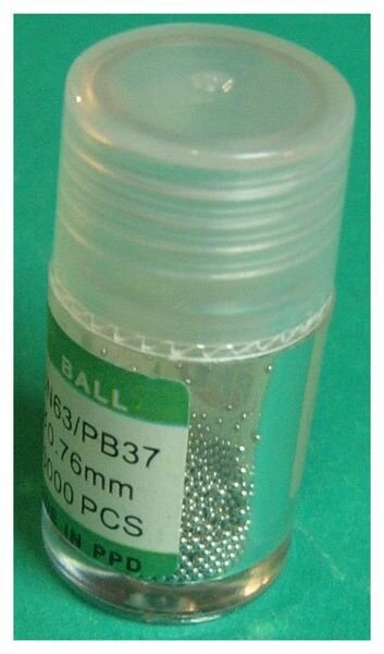 Припой-шарики BGA (Sn63/Pb37) 0,76mm(1000шт)