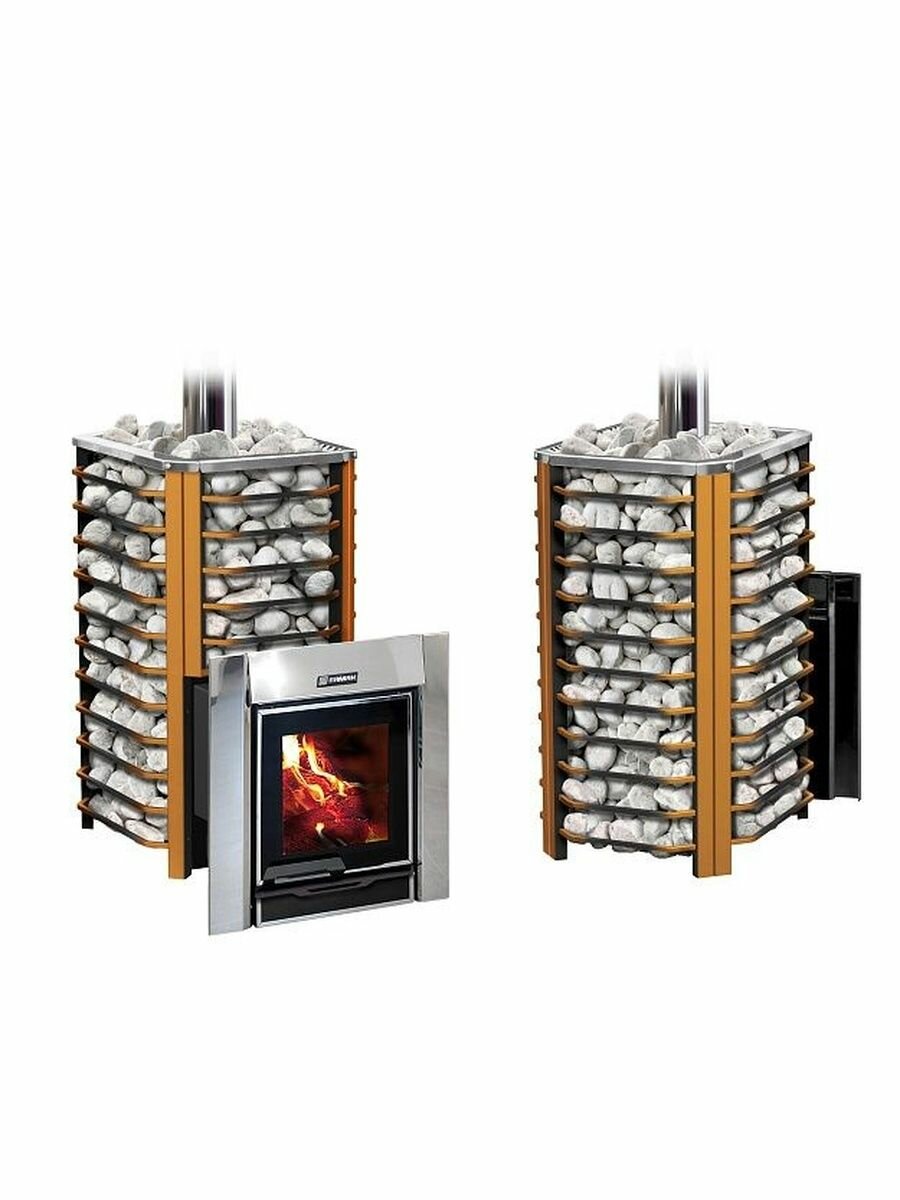 Чугунная печь банная Ермак 12 Сетка-Премиум (Чугун)