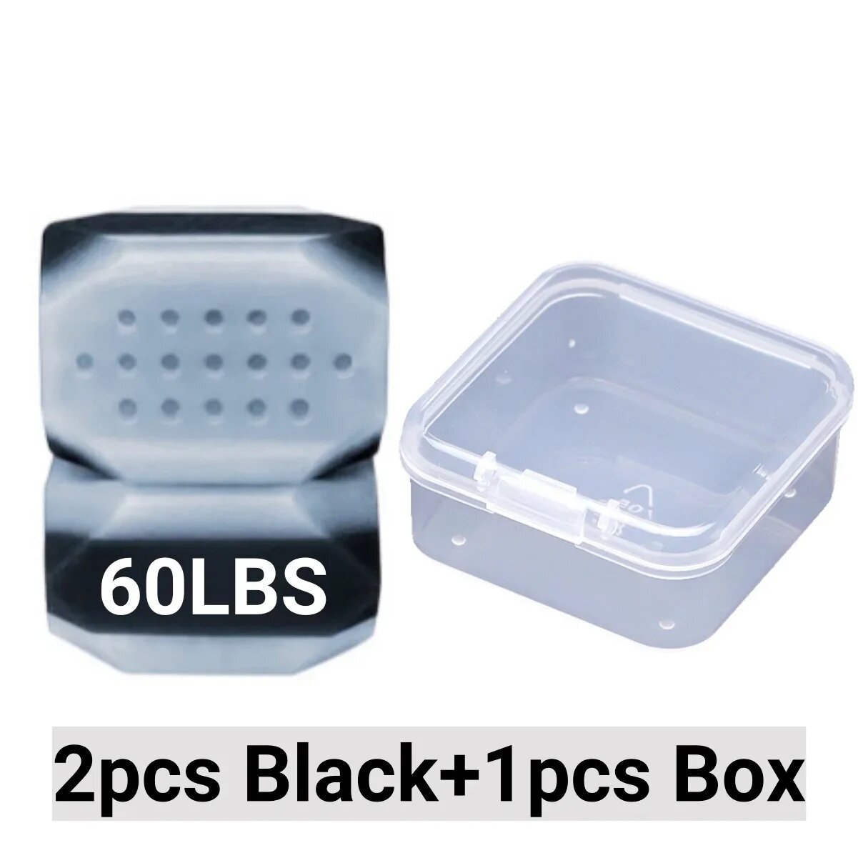 Тренировочный мяч для лица BENQING 40/50/60 LB Черный, Black With Box