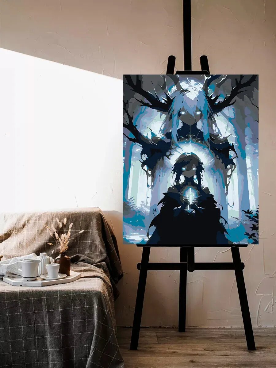 Картина по номерам Аниме