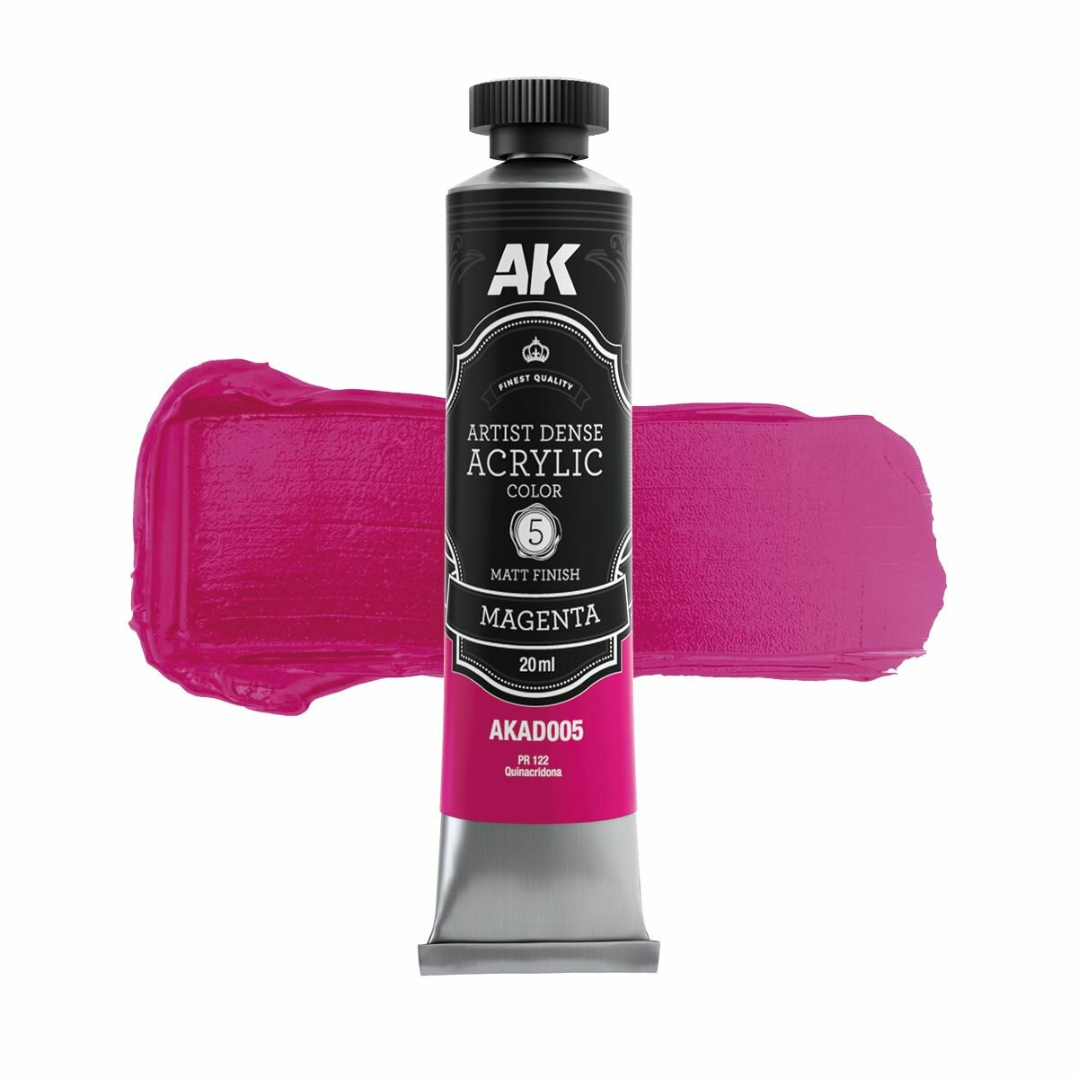 Краска для моделирования AK Interactive - Artistic Dense Acrylic - Magenta