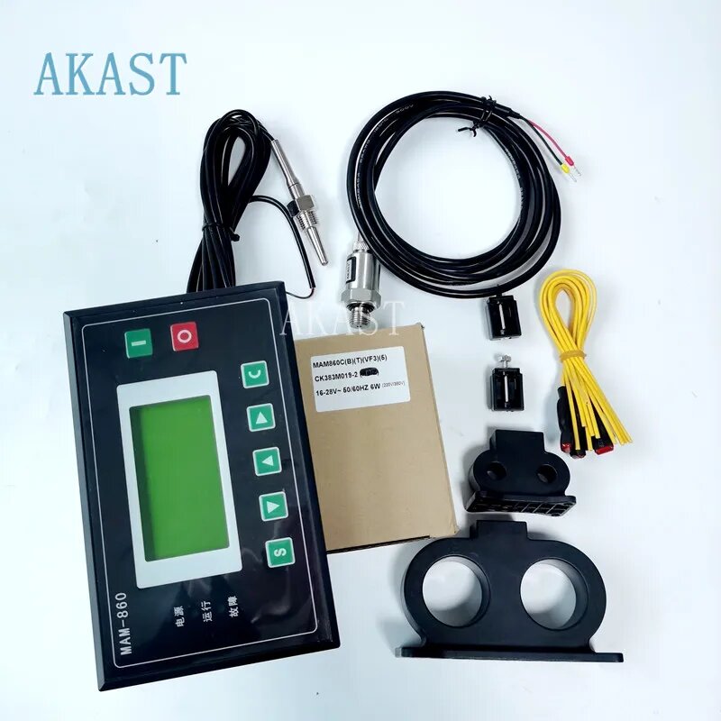 Контроллер PLC MAM860C(B)(T)(VF3) для винтового компрессора star delta start, MAM860 Sensors2