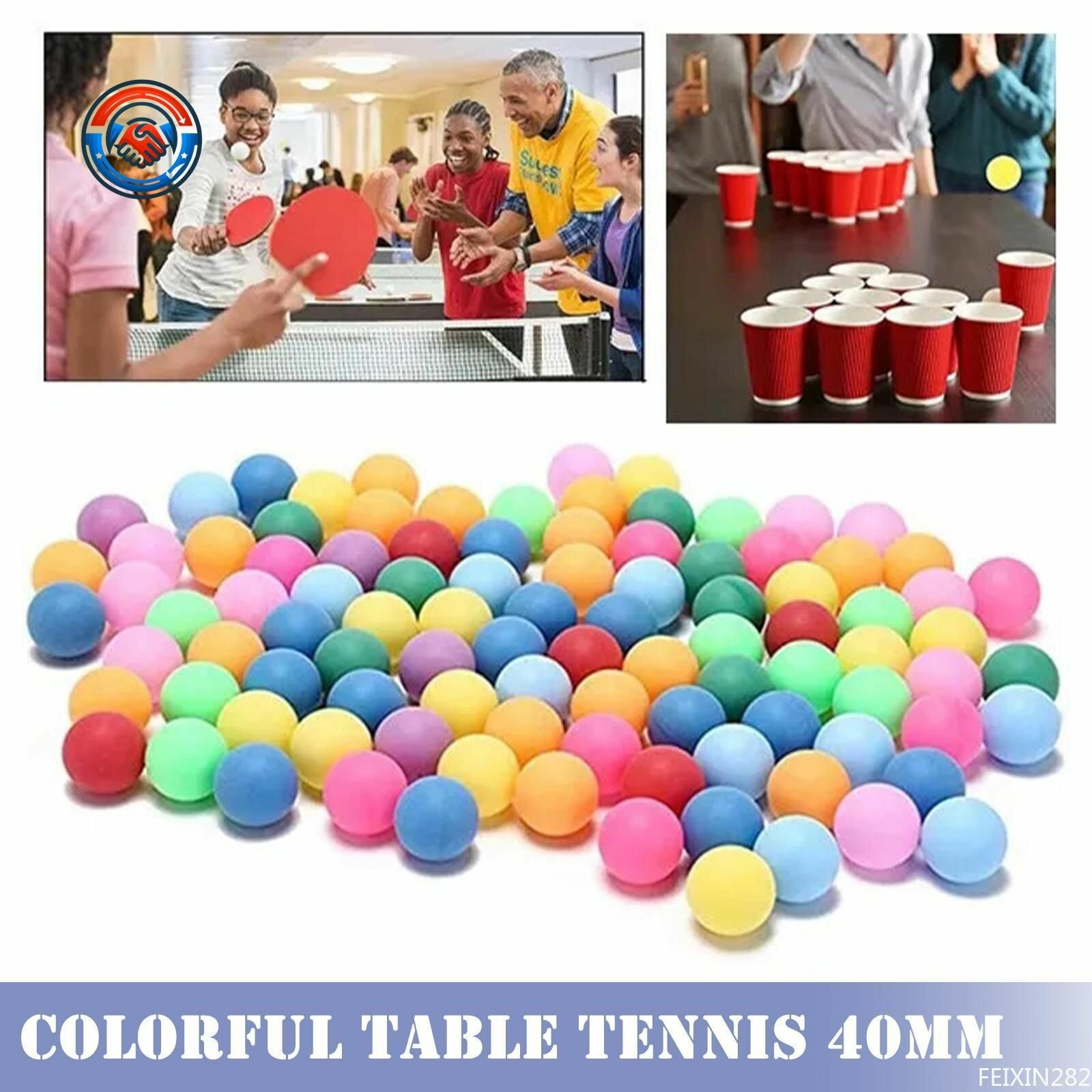 Шарики для настольного тенниса, белые тренировочные и игровые ping pong шары для клуба и дома, прочные мячики для пинг-понга набор