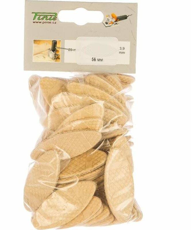 Соединительная ламель 56х23х4мм, 45шт Pinie 160-2050