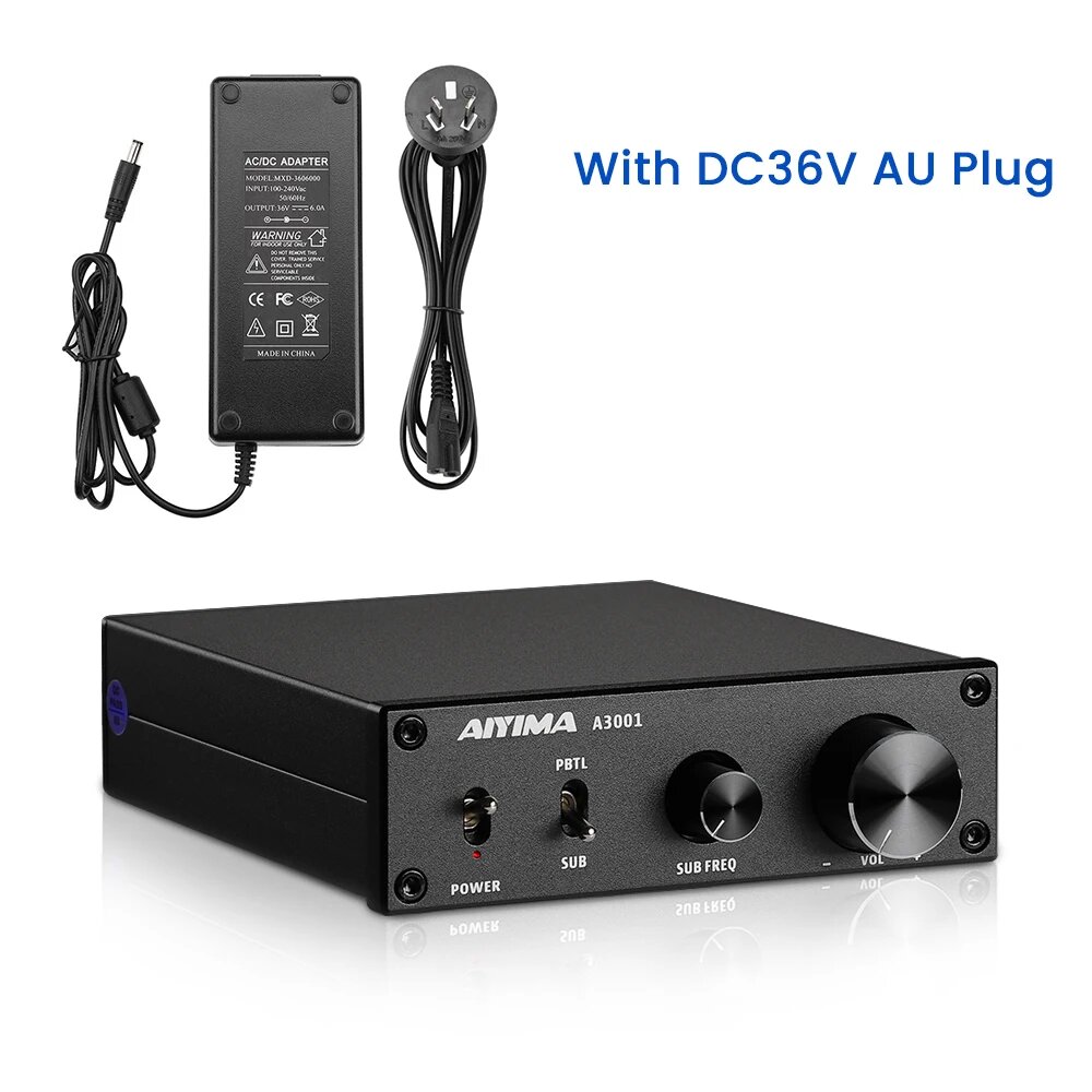 Aiyima Audio A3001 Усилитель сабвуфера 300 Вт