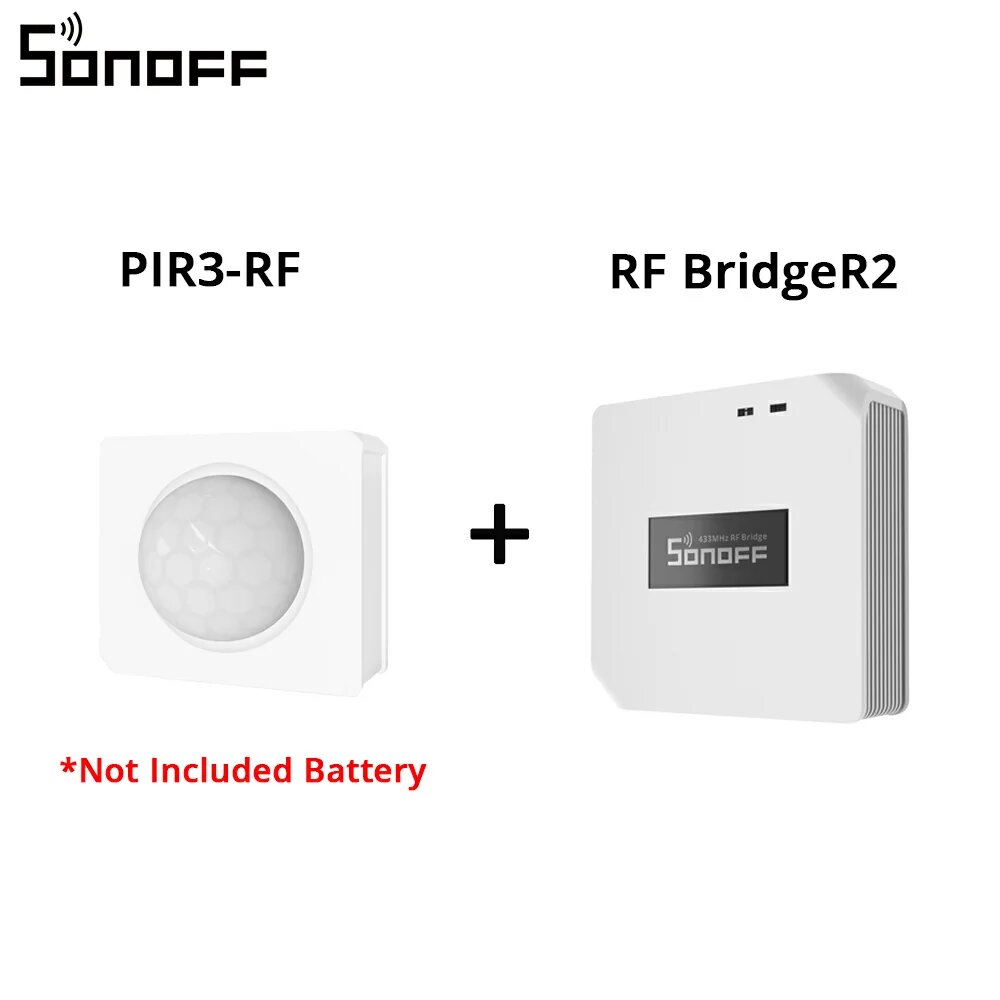 SONOFF PIR3-RF датчик движения PIR3-RF RFBridgeR2