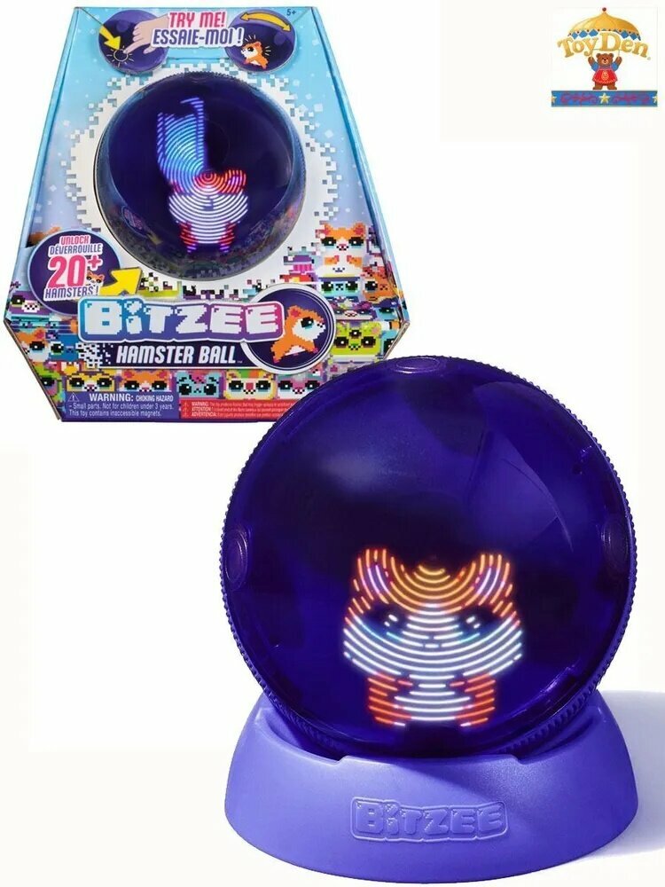 Бестселлер Bitzee, сенсорный хомяк интерактивный