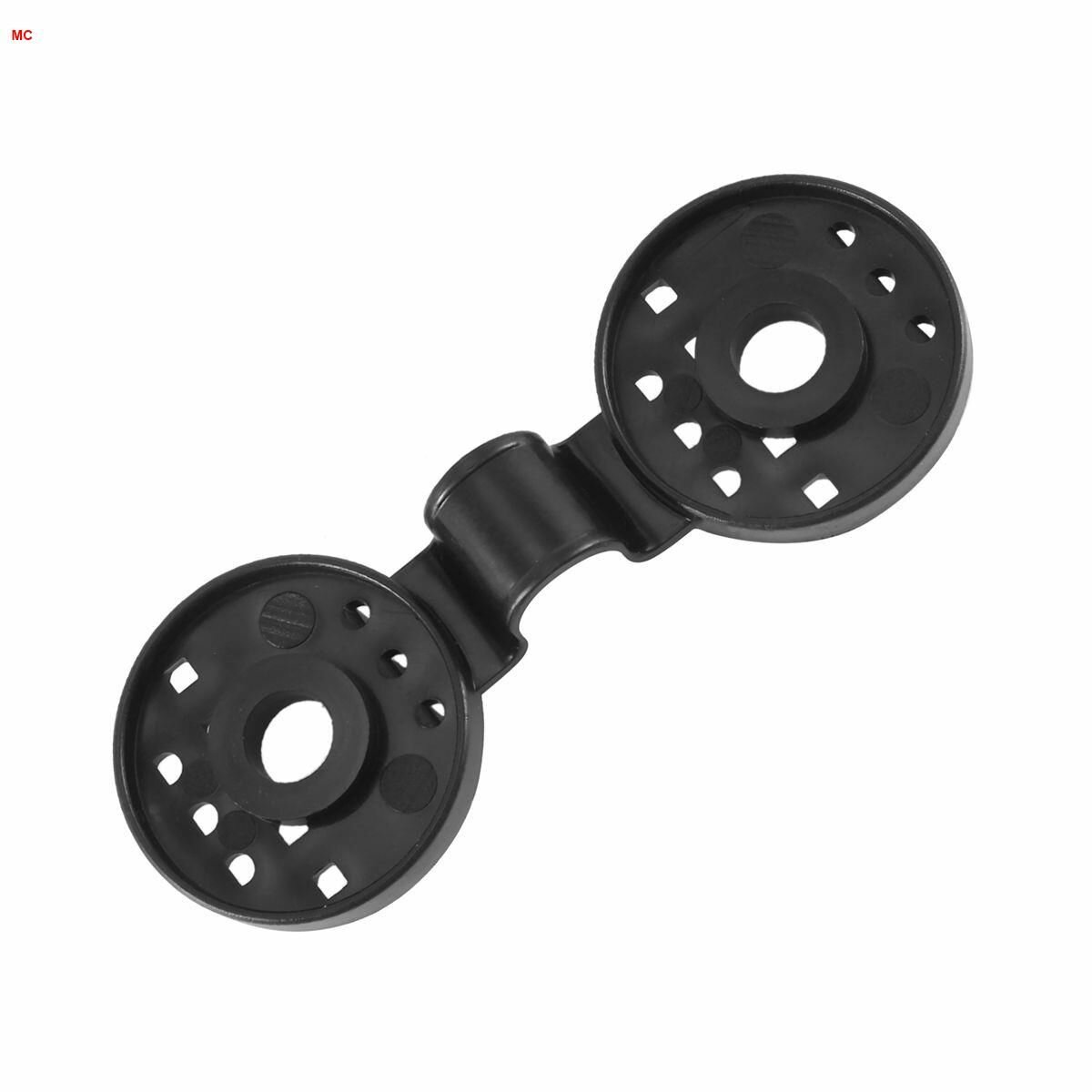 100 шт. зажимов для теневой сетки, крючков, фиксаторов ткани, люверсов, черного цвета