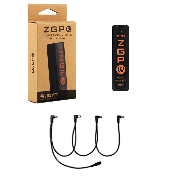 Многофункциональный процессор эффектов JOYO Zhuo Le JP06W с шумоподавлением, функцией Power Bank и изолятором питания