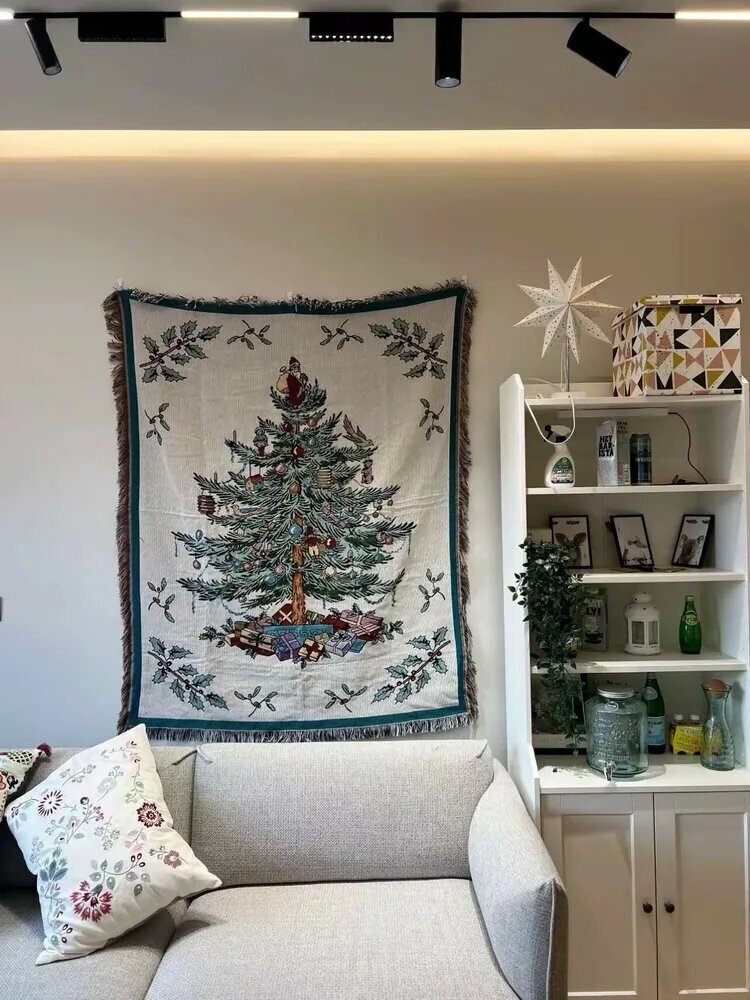 Плед жаккардовый, пончо Аниме-одеяло , Софт, 160 см х 130 см