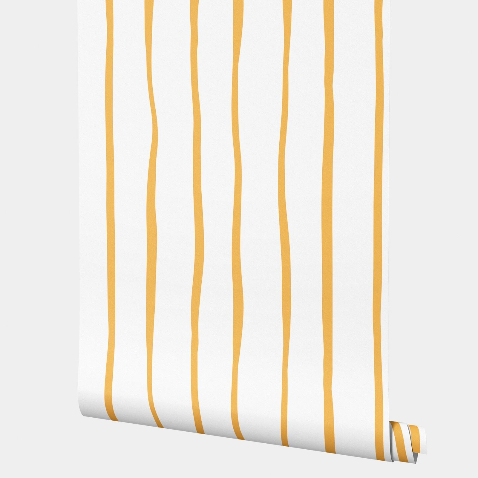 Желтые самоклеящиеся обои Eovna, цвет: Tradional Non-Woven，50x300cm