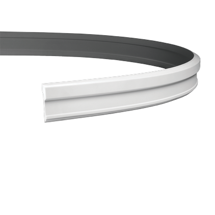 Молдинг Гибкий Европласт Лепнина 1.51.344 Д2000хШ18хВ90 мм.