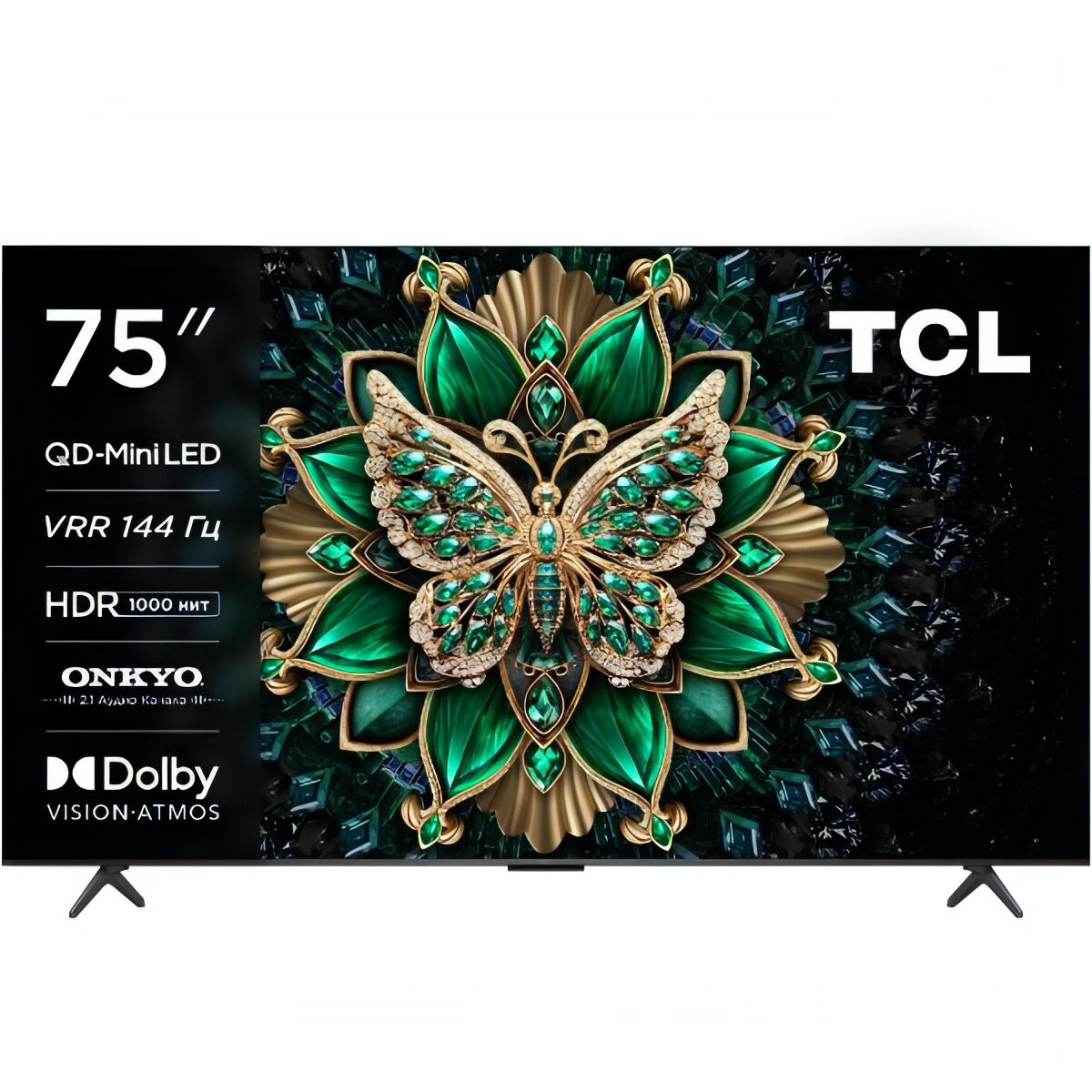 Телевизор TCL 75C6K
