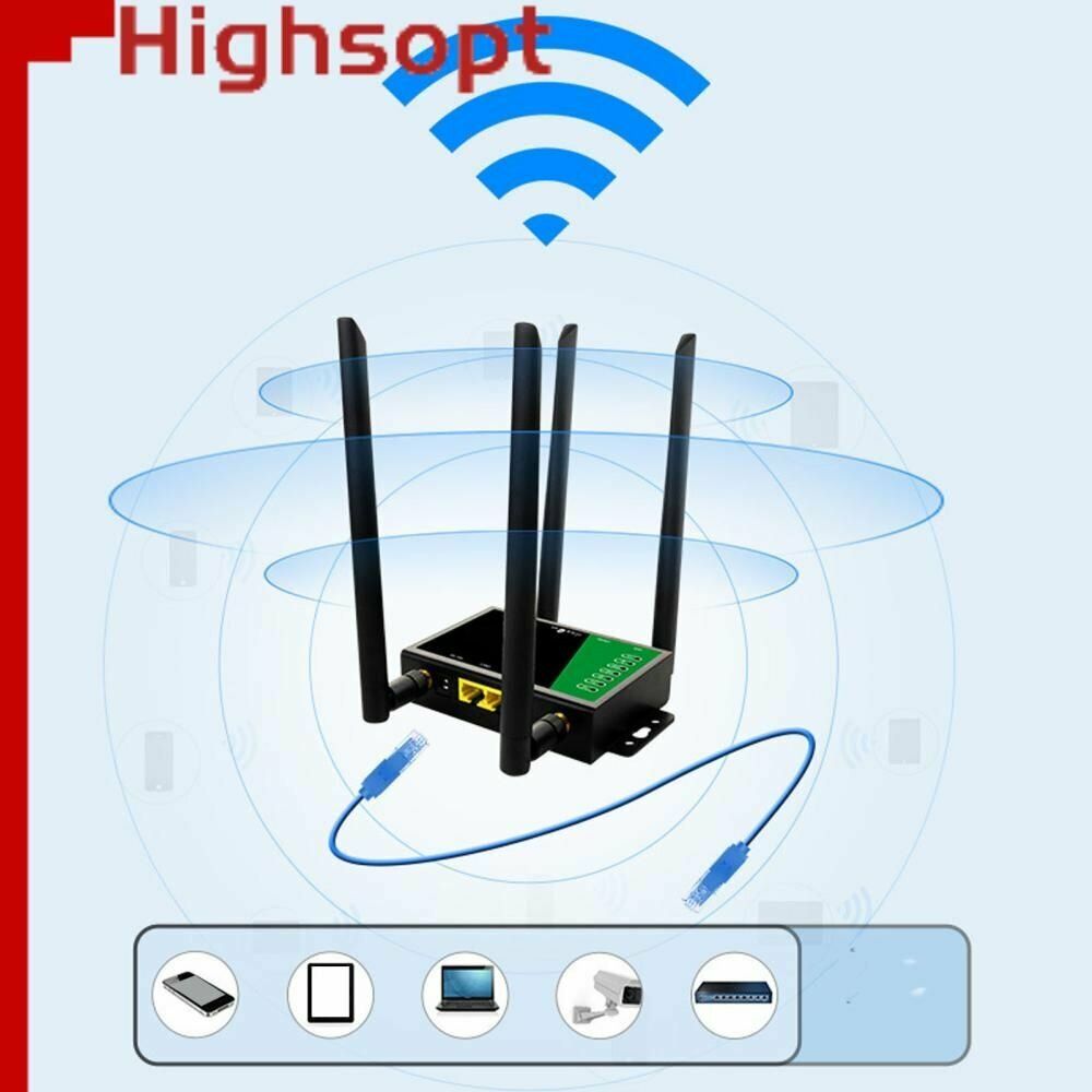 Разблокированный беспроводной маршрутизатор 4G LTE