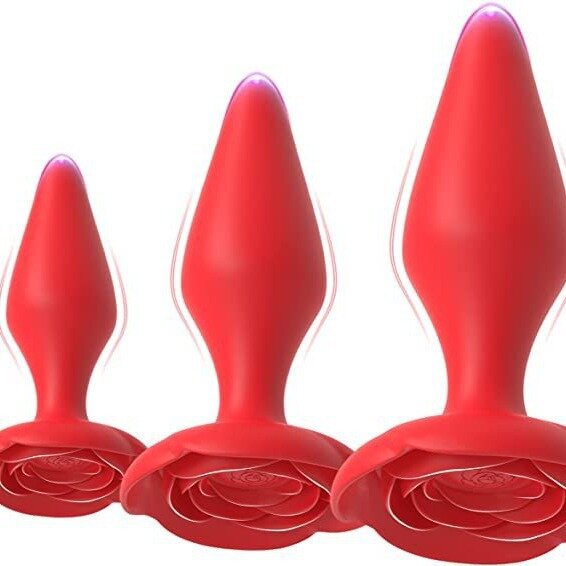 Задний двор розы для анальной мастурбации для мужчин и женщин красный