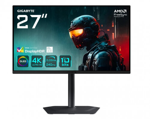 Монитор Gigabyte MO27U2 EK 27" черный