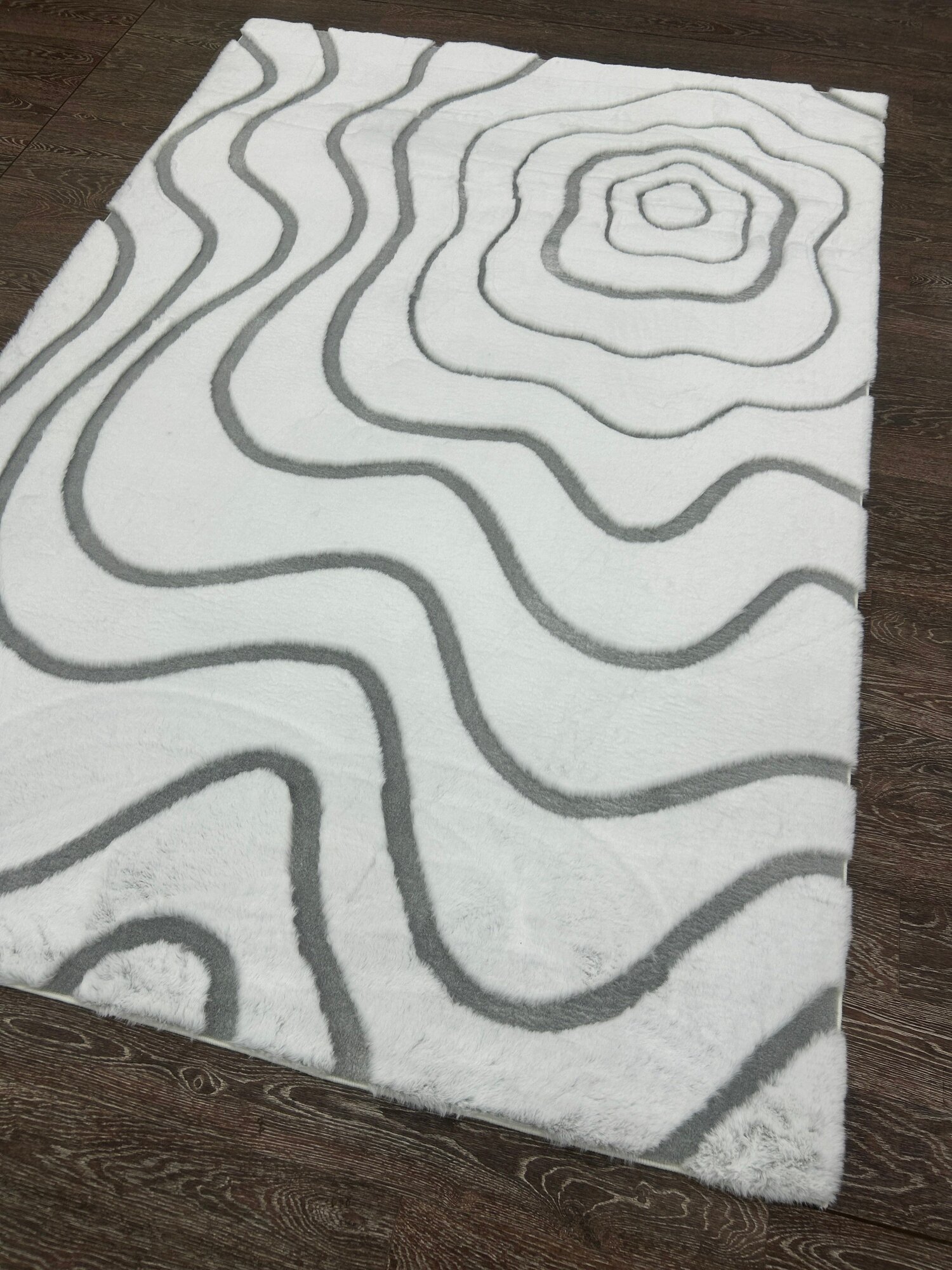 Ковер пушистый, мальдивский песок 200х290 см