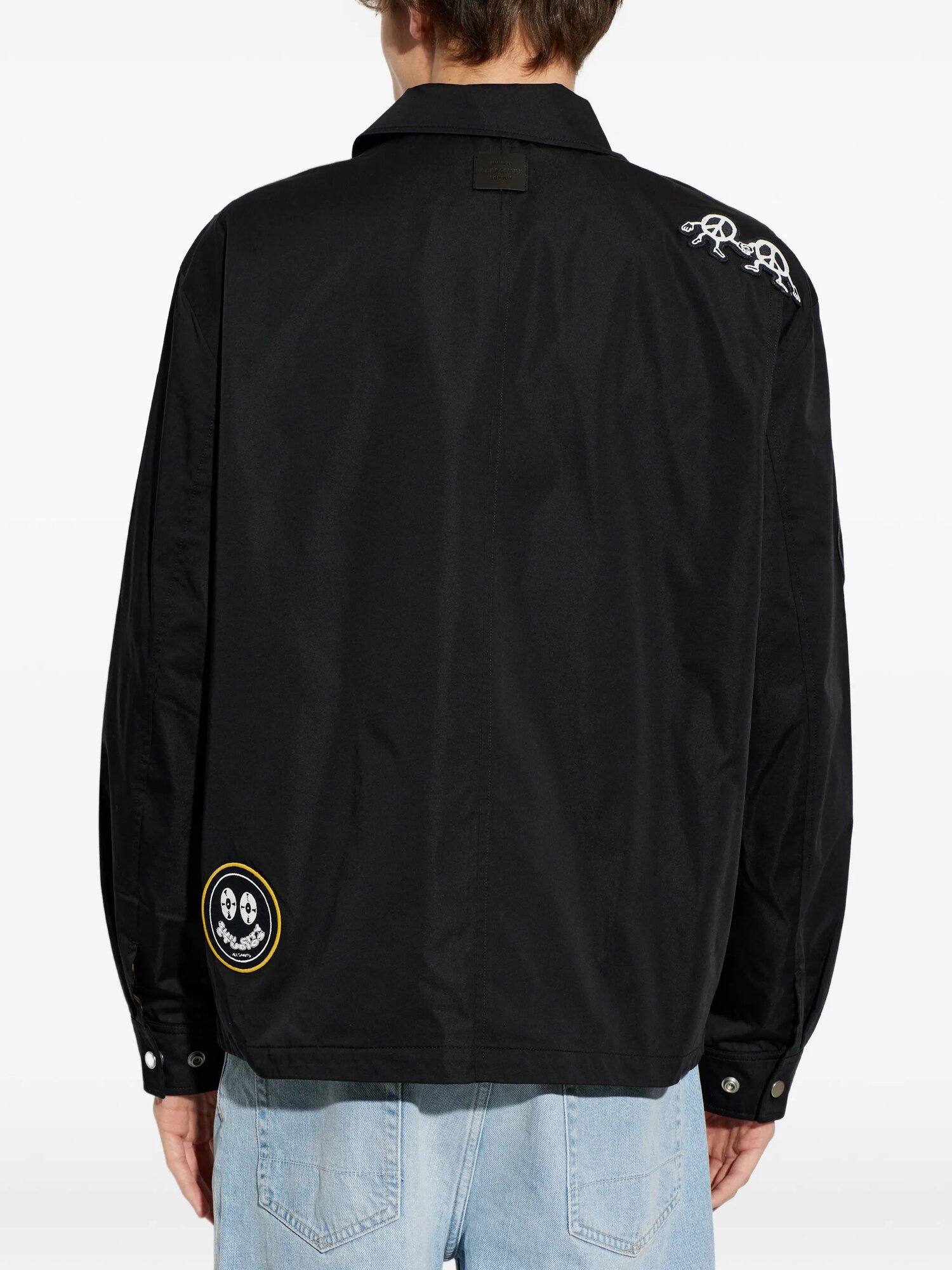 Куртка AllSaints, размер 46, black/black — фото 1