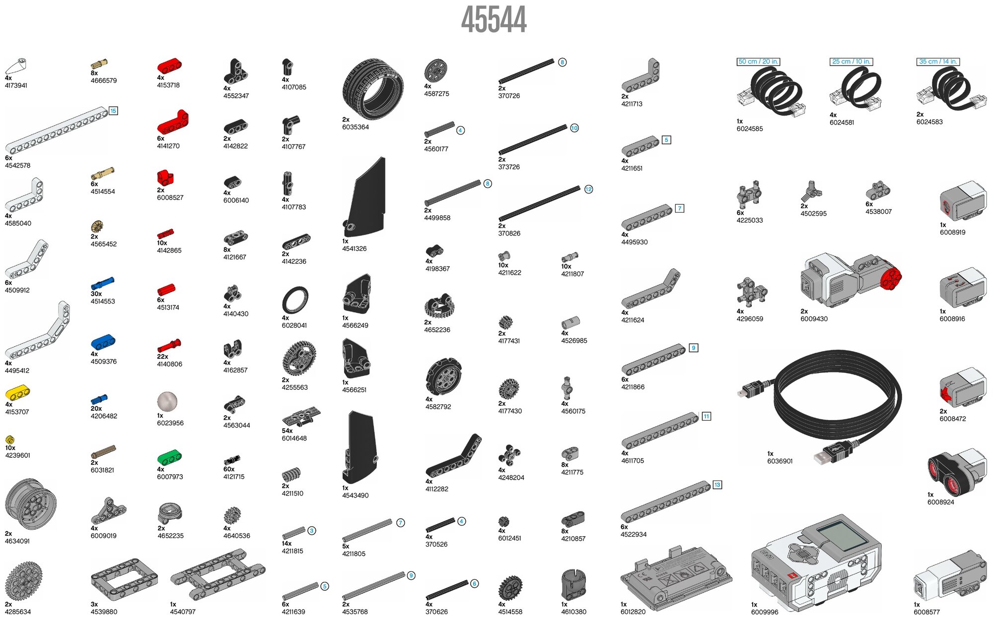  LEGO Education MINDSTORMS EV3 45544 