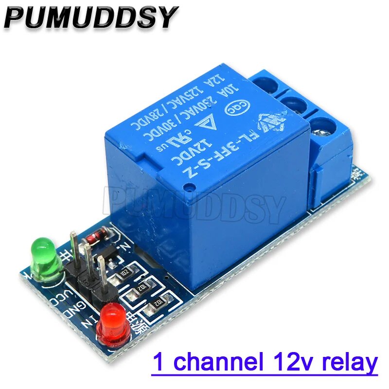 PUMUDDSY 1 2 4 6 8 канальный релейный модуль 1 channel 12v relay