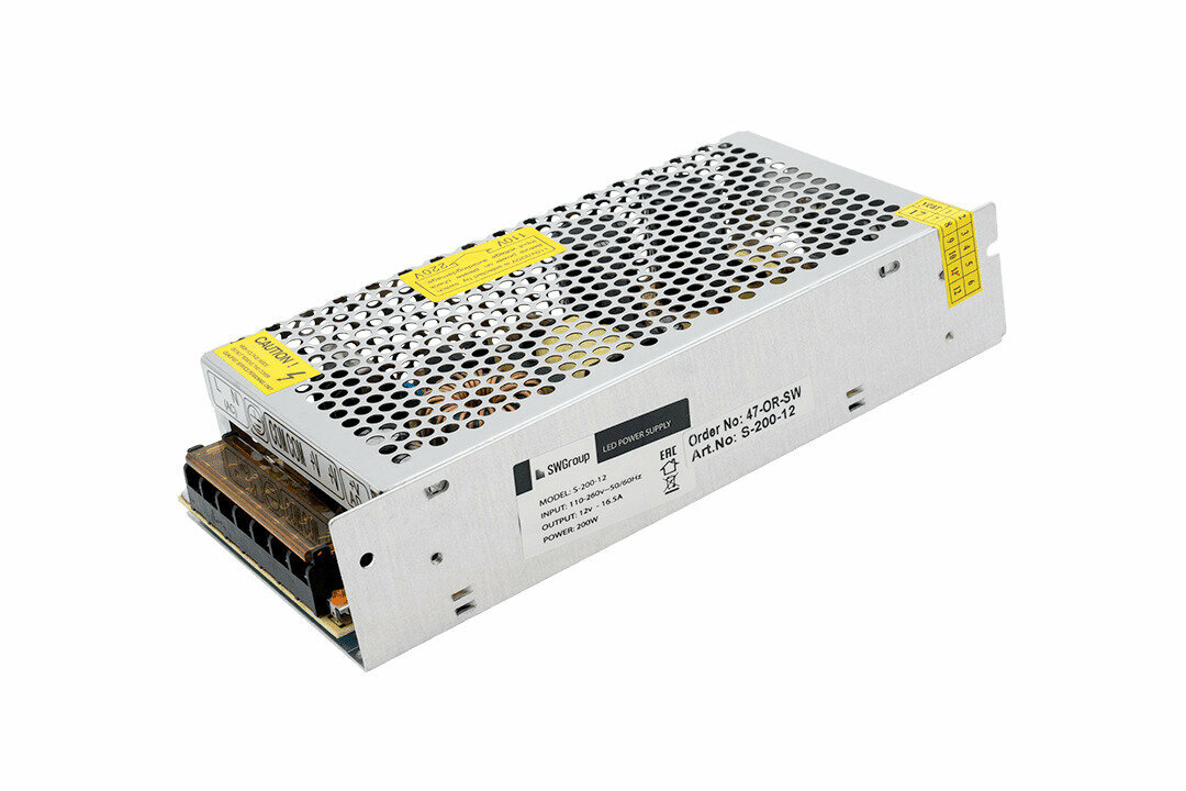Блок питания 200W 12V — фото 1