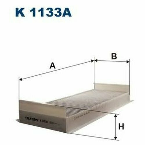 Фильтр салонный Filtron K1133A, 70 мм, 466 мм