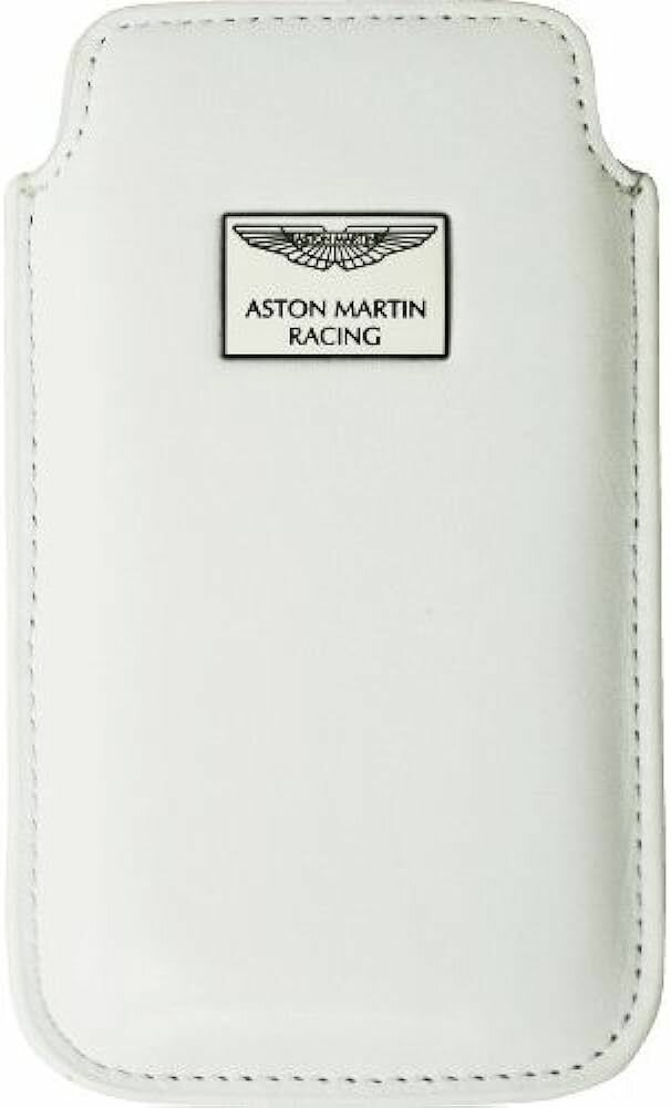 Чехол-карман кожаный Aston Martin 115.2*58.6*9.3, белый