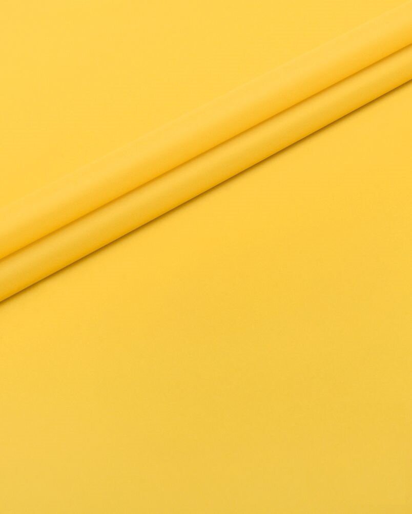 Плащевая ткань Дюспо с пропиткой Millky. Цвет желтый. Готовый отрез 3*1,5м.