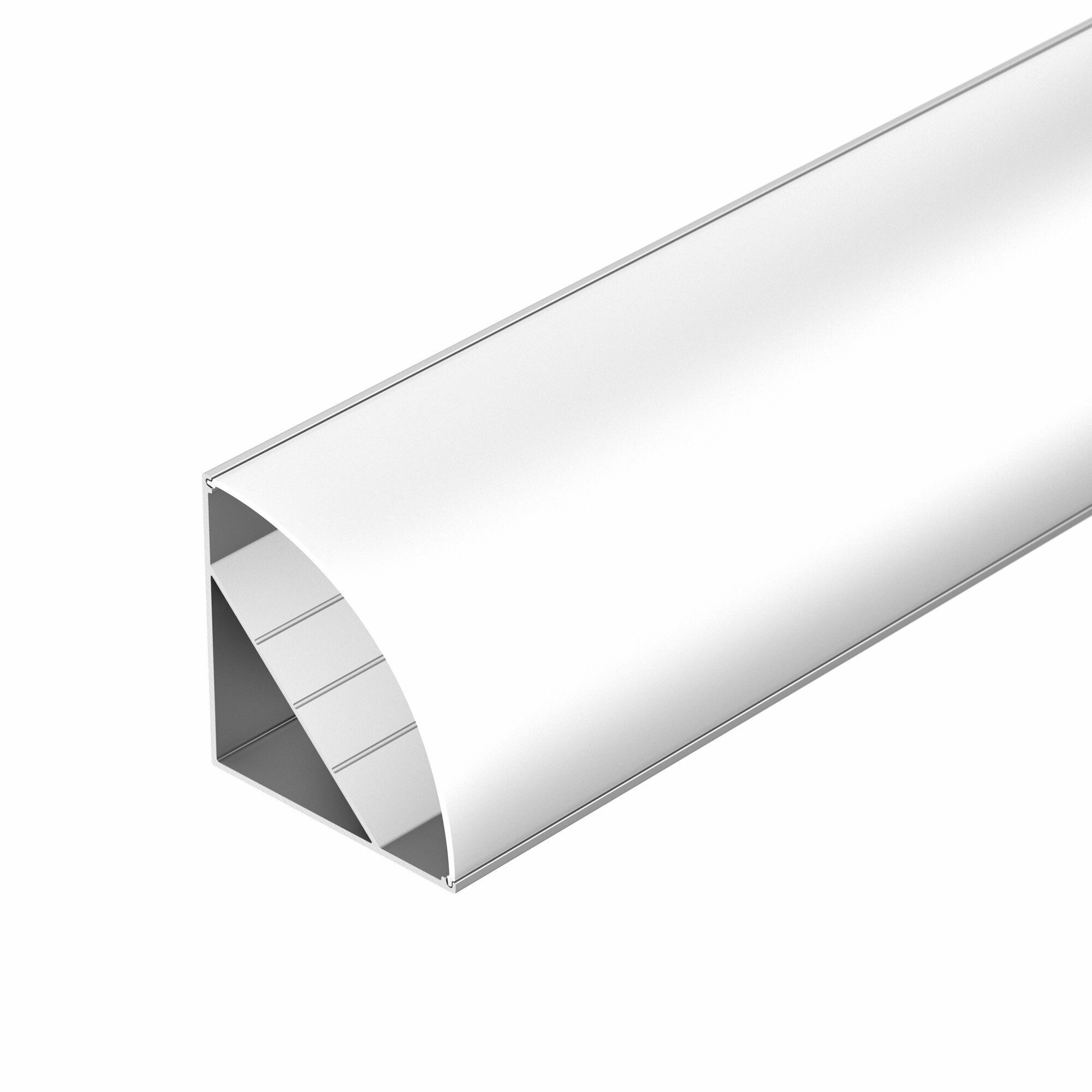 Профиль для светодиодной ленты Arlight Профиль KANT-H55-2000 ANOD (Arlight, Алюминий), 2м