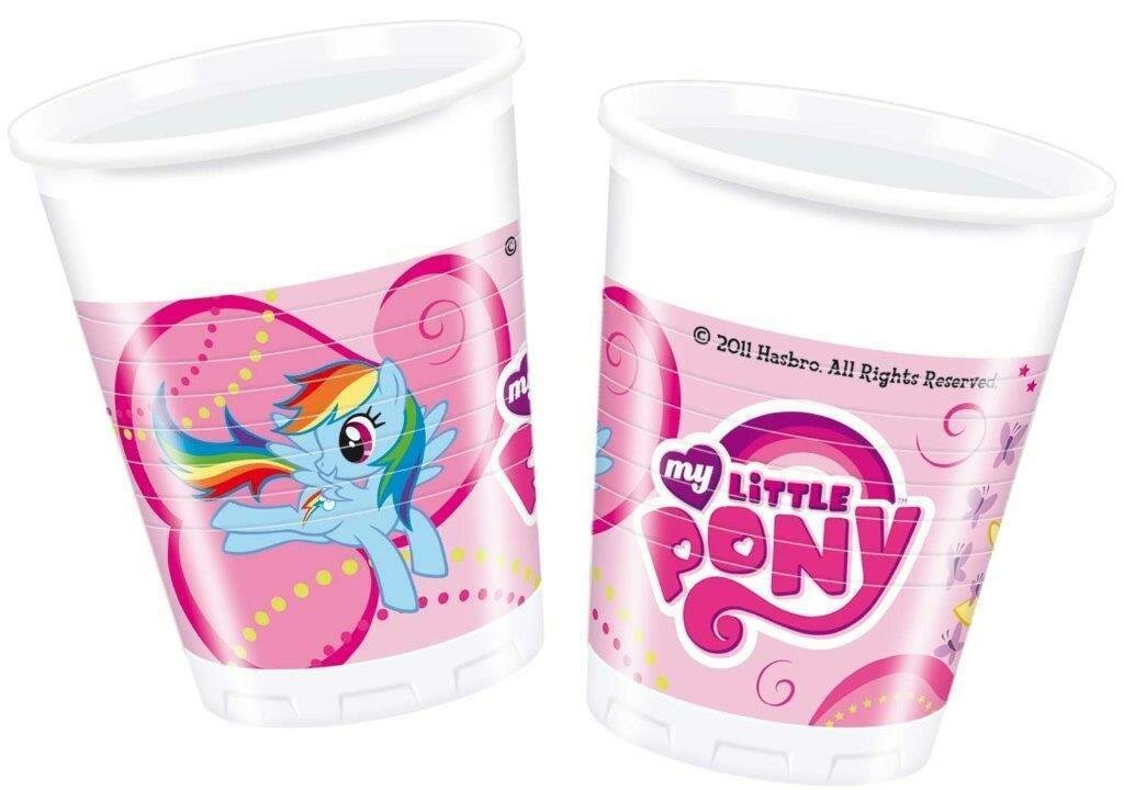 Procos S.A. Стаканы пластиковые "Моя маленькая пони"