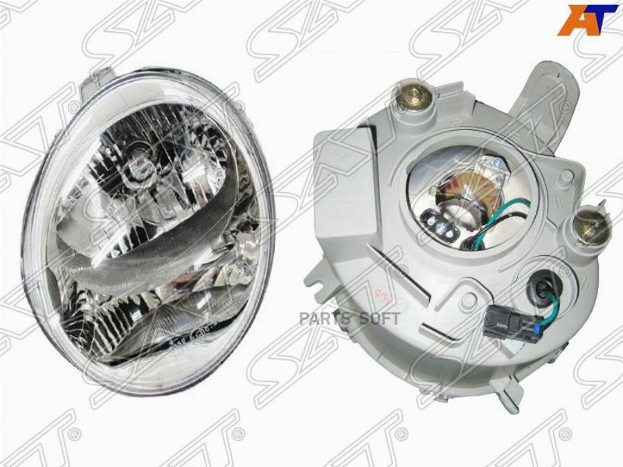 Фара Daewoo Matiz 00-15 (Справа/ Ручная регулировка/ модель 00-11) SAT ST-222-1120R | цена за 1 шт