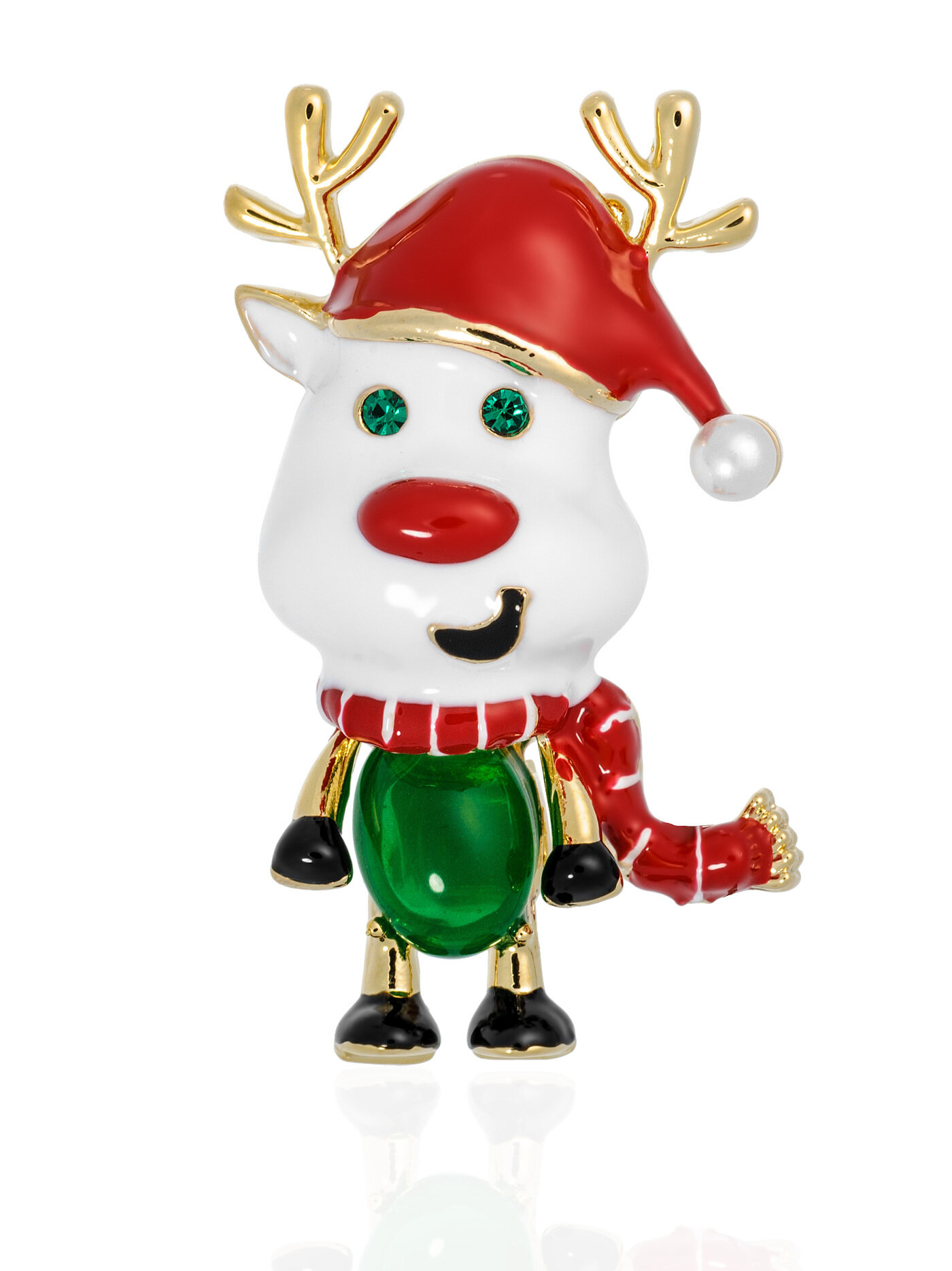 Брошь, жемчуг имитация