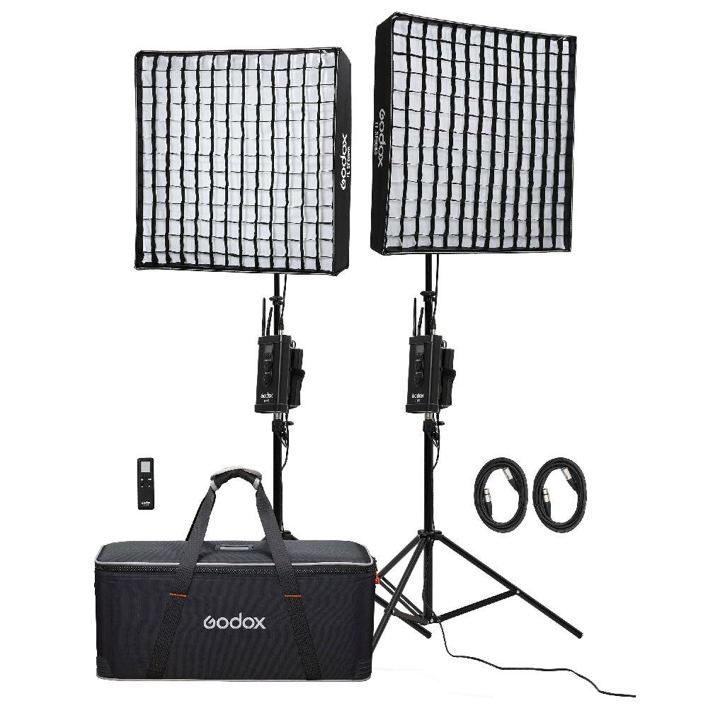 Комплект постоянного света Godox FL150S-K2 3200-5500K светодиодный для видео и фотосъемки