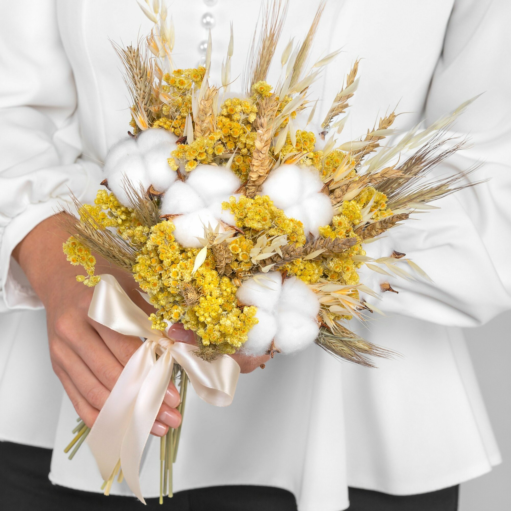 Полевой букет №7 сухоцвет