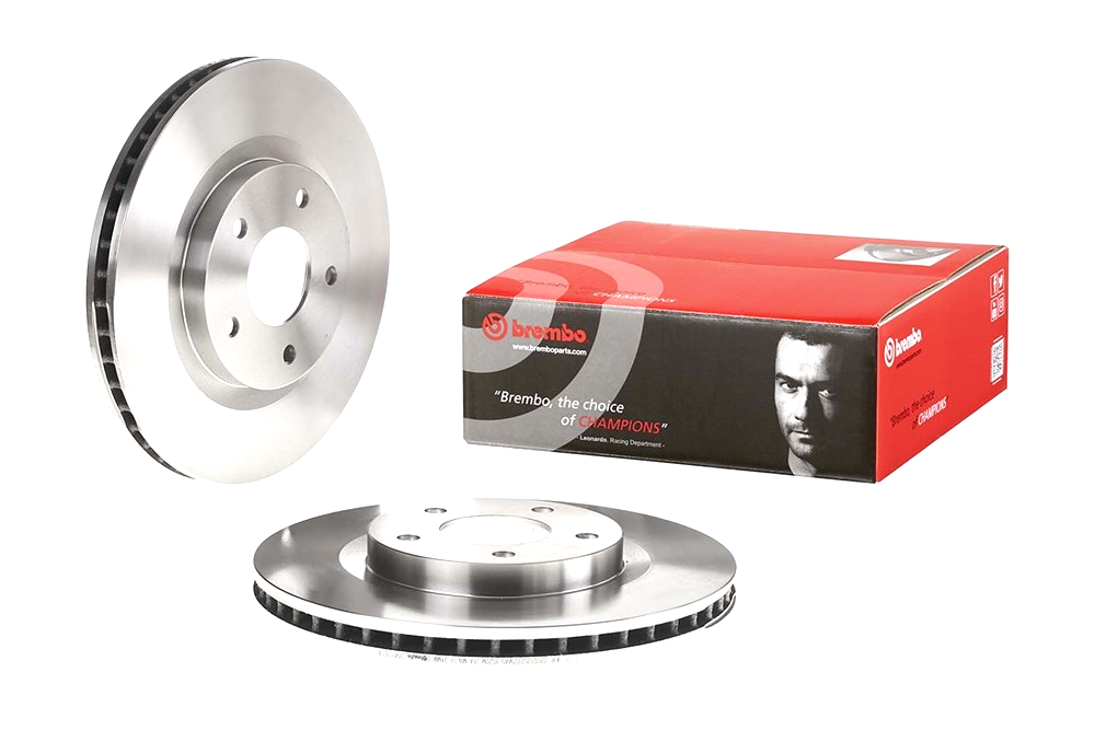 BREMBO 09. a716.14 (0986479358 / 0986479R89 / 09A71611) диск тормозной передн. Nissan (Ниссан) (dfac) qashqai (Комплект 2 штуки)