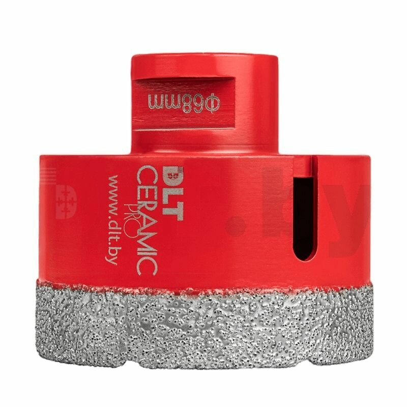 Коронка алмазная по керамограниту DLT CERAMIC PRO 68мм
