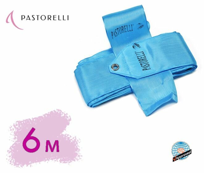 Лента PASTORELLI одноцветная 6м. 00059 Голубой FIG