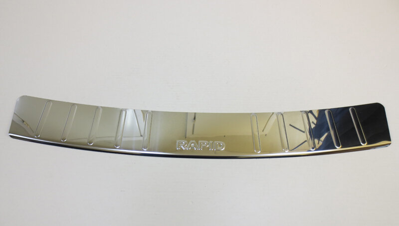 Накладка бампера Skoda Rapid 2020-.